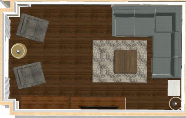 Choosing the Best Size Area Rug for Your Space - Claire Jefford