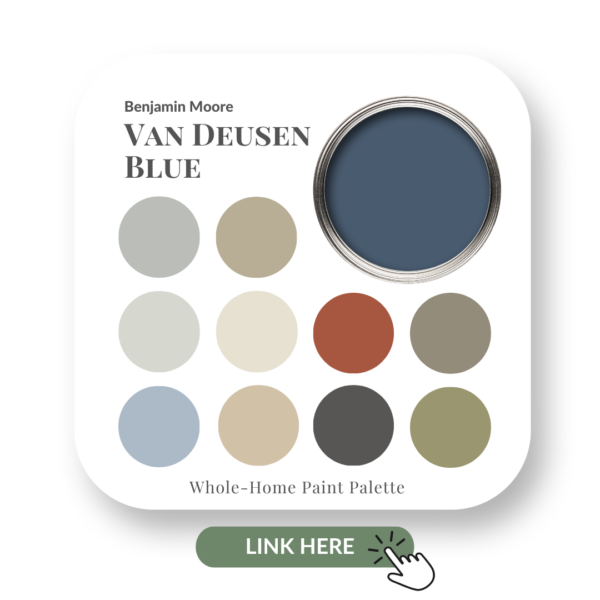 Benjamin Moore Van Deusen Blue Colour Review by Claire Jefford