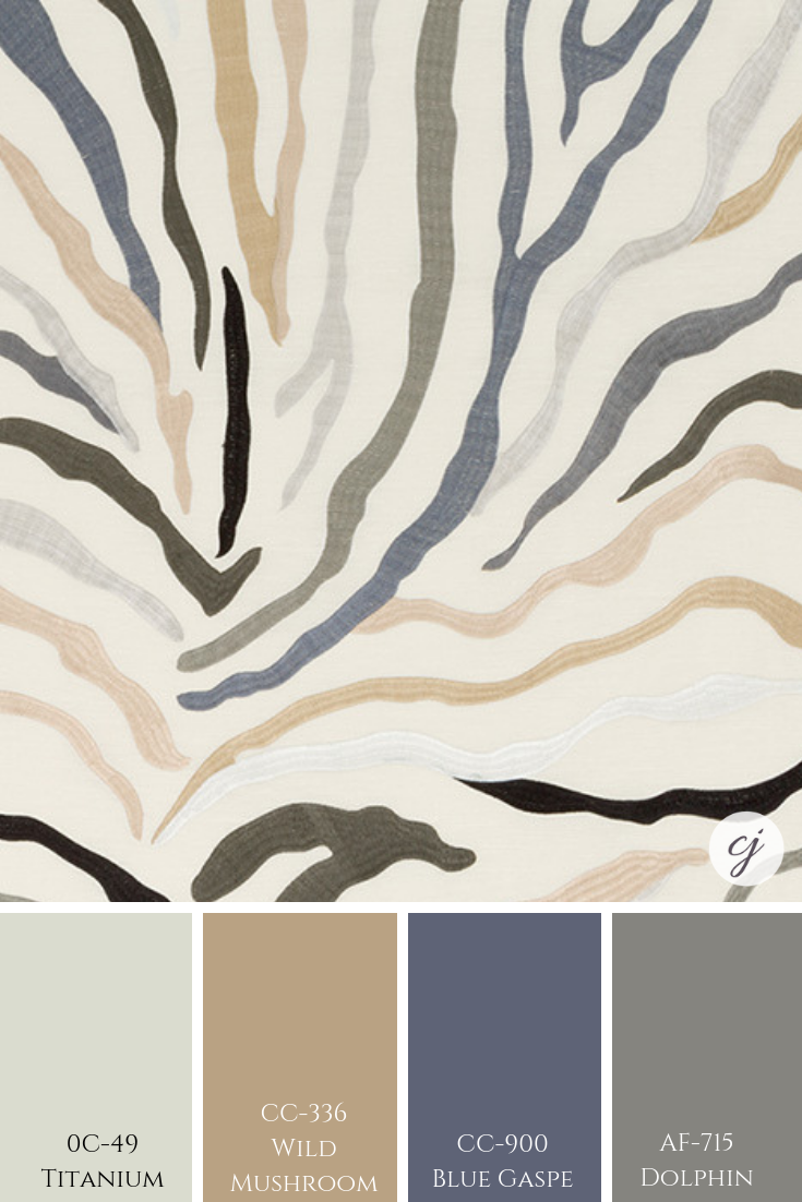 Colour Combinations with Blues - Claire Jefford