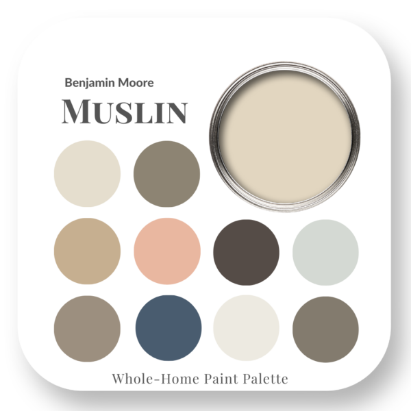 Benjamin Moore Muslin Colour Review by Claire Jefford