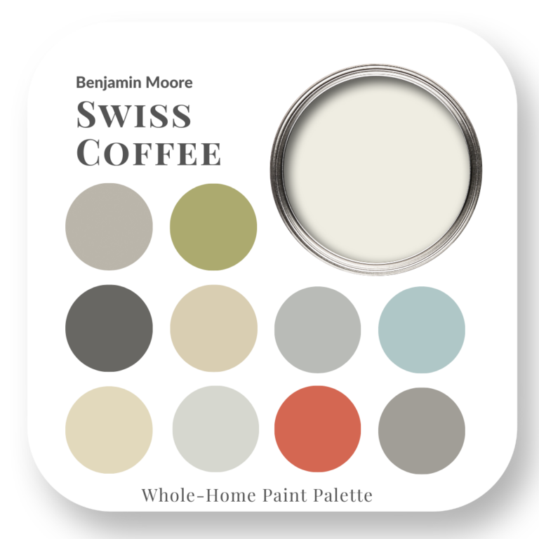 Three beautiful palettes for Swiss Coffee - be inspired