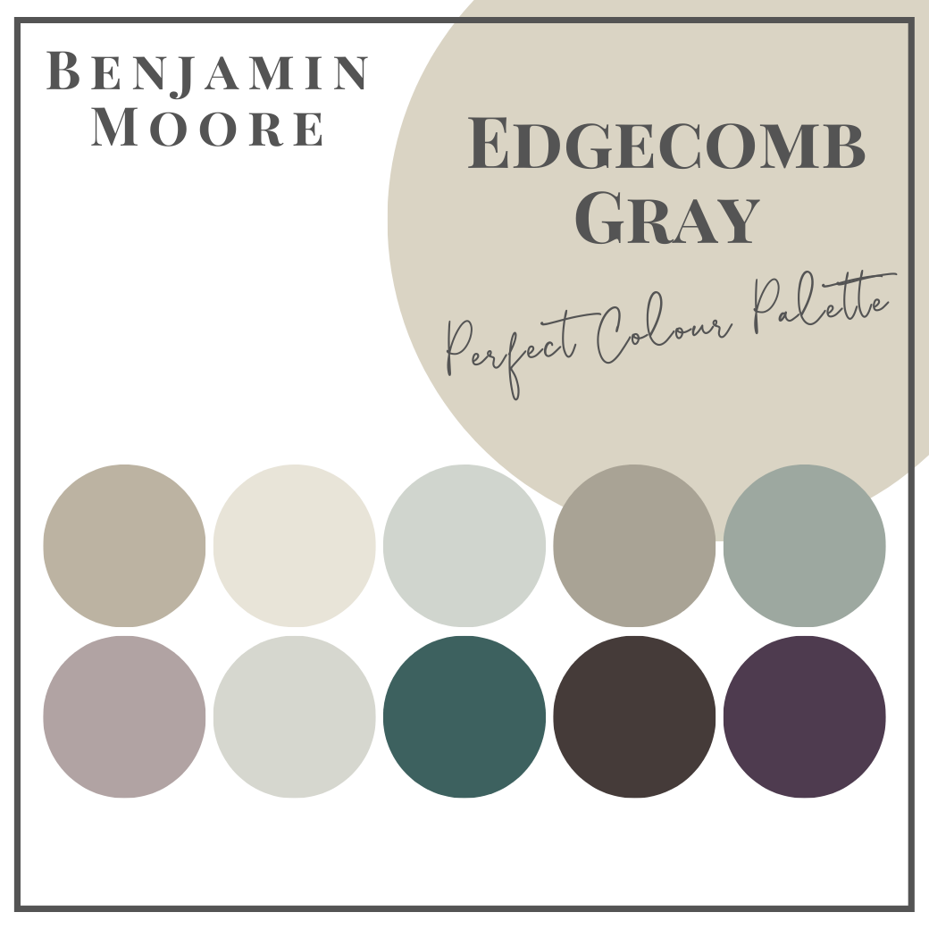 Edgecomb Gray - Perfect Colour Palettes - Claire Jefford