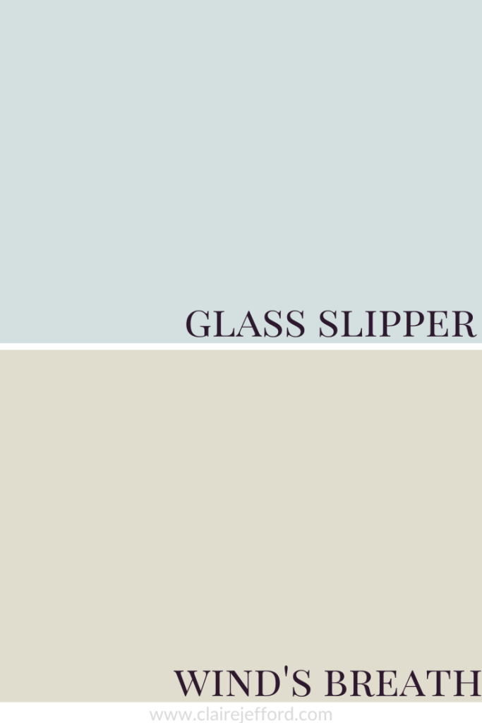 Benjamin Moore Glass Slipper Colour Review by Claire Jefford