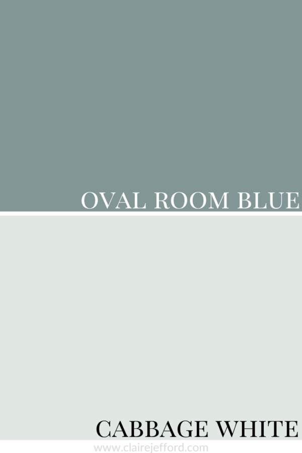 Farrow & Ball Oval Room Blue Colour Review by Claire Jefford