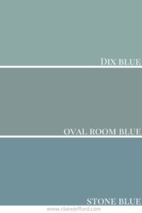 Farrow & Ball Oval Room Blue Colour Review by Claire Jefford
