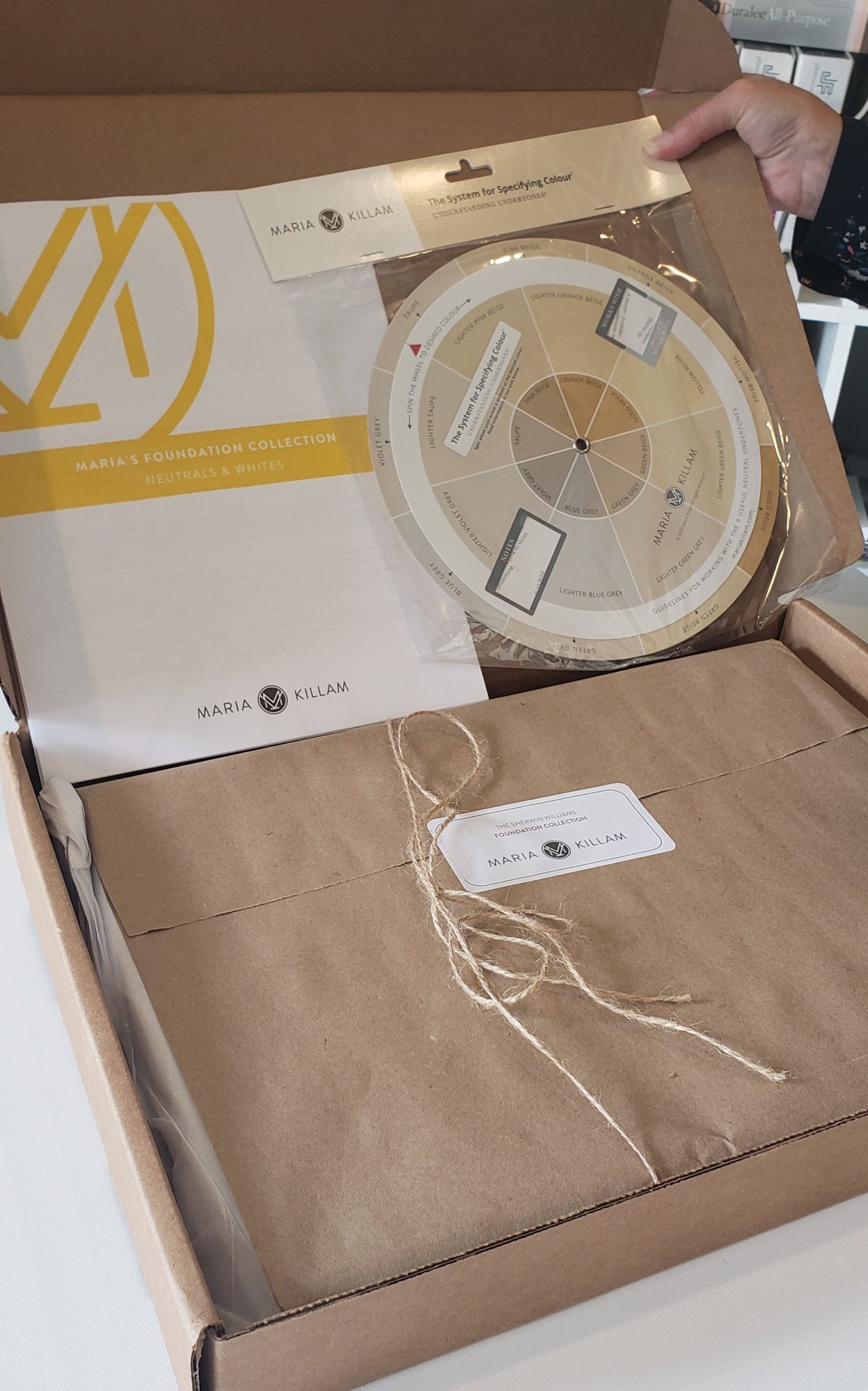 Unboxing Sherwin Williams - Whites and Neutals - Claire Jefford