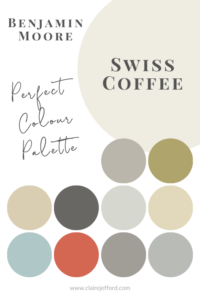 Three beautiful palettes for Swiss Coffee - be inspired