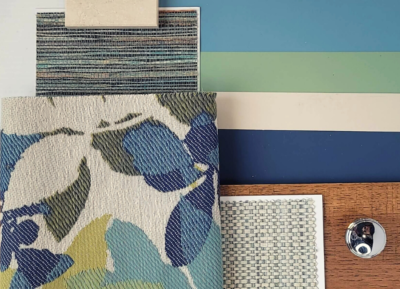Three beautiful palettes for Stiffkey Blue - be inspired