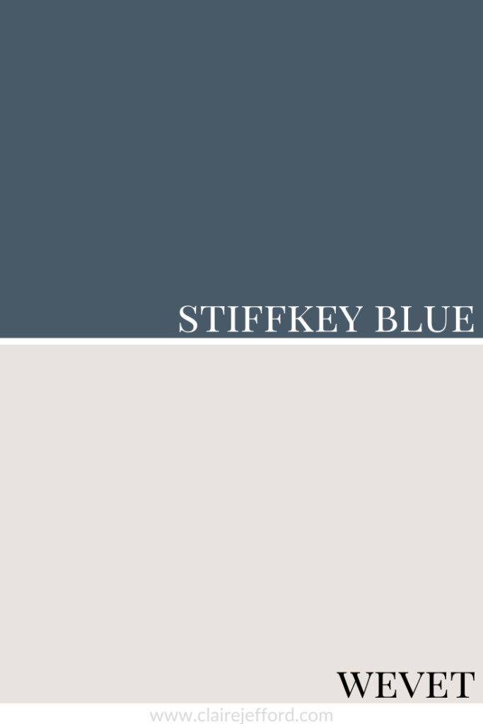 Farrow & Ball Stiffkey Blue Colour Review by Claire Jefford