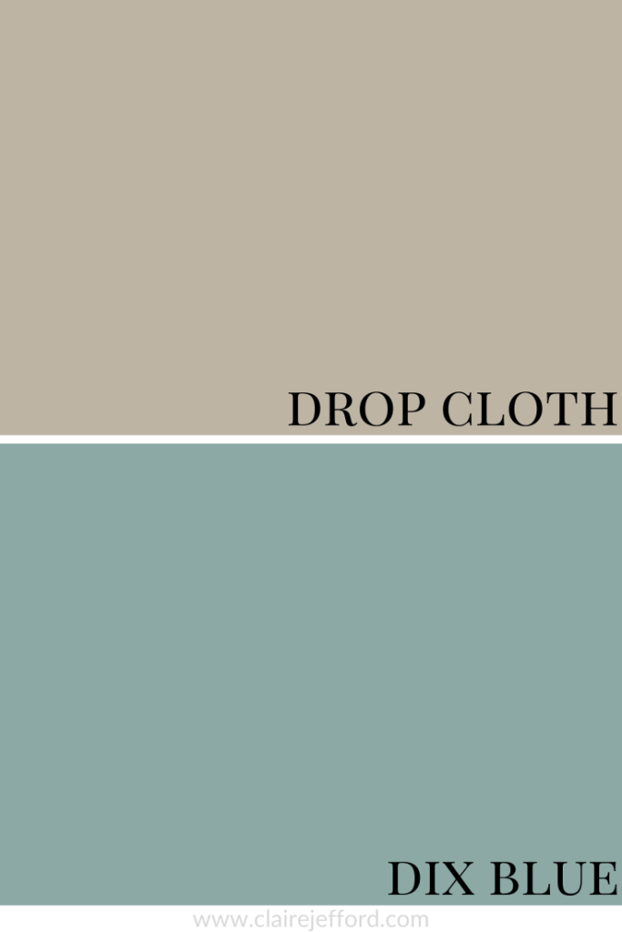 Farrow & Ball Drop Cloth Colour Review by Claire Jefford