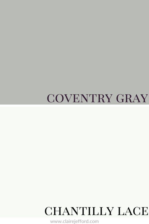 Benjamin Moore Coventry Gray Colour Review by Claire Jefford
