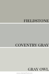 Benjamin Moore Coventry Gray Colour Review by Claire Jefford