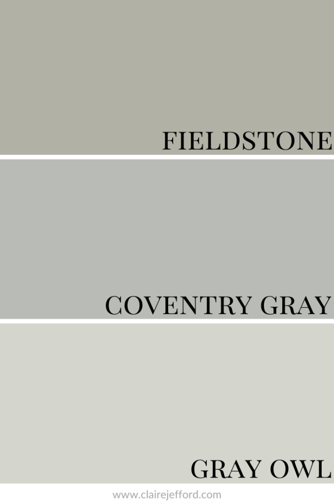Benjamin Moore Coventry Gray Colour Review by Claire Jefford