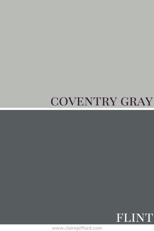 Benjamin Moore Coventry Gray Colour Review by Claire Jefford