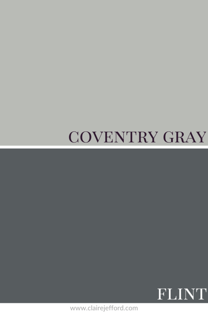 Benjamin Moore Coventry Gray Colour Review by Claire Jefford
