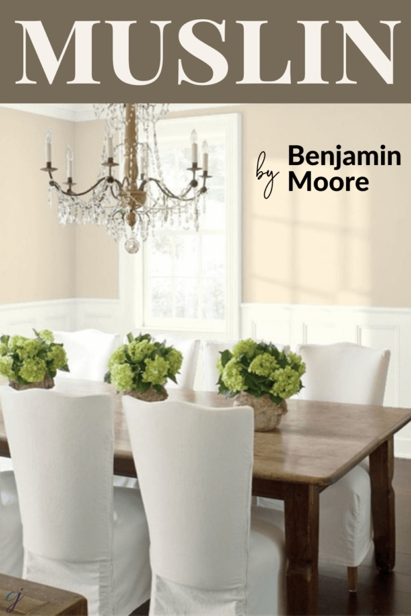 Benjamin Moore Muslin Colour Review by Claire Jefford