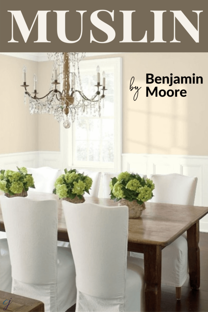 Benjamin Moore Muslin Colour Review by Claire Jefford