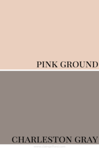 Farrow And Ball Pink Ground Colour Review by Claire Jefford