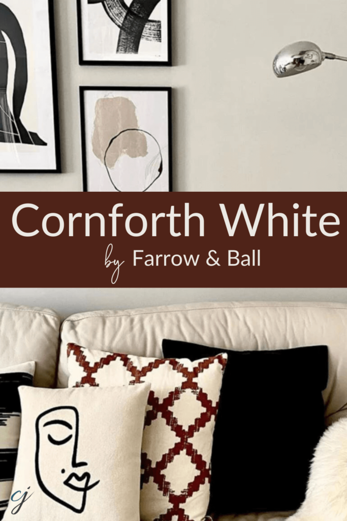 Farrow & Ball's Cornforth White Colour Review by Claire Jefford