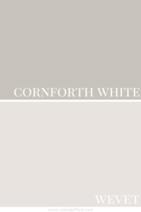Farrow & Ball's Cornforth White Colour Review by Claire Jefford