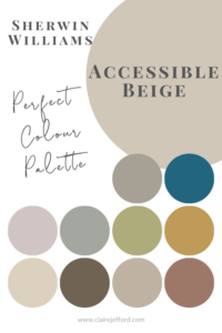 Sherwin Williams Accessible Beige Colour Review by Claire Jefford