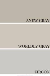 Sherwin Williams Worldly Gray Colour Review by Claire Jefford