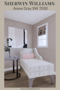 Sherwin Williams Anew Gray Colour Review by Claire Jefford